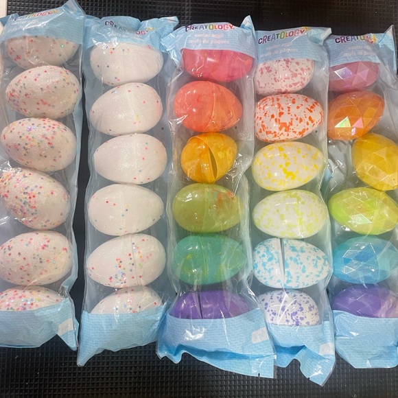 Celebrate It | Holiday | Multilot Colorful Plastic Easter Egg Sets ...